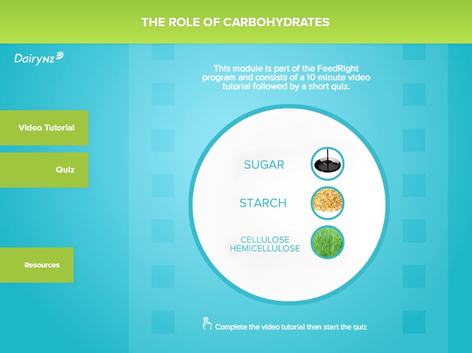The role of carbohydrates | DairyNZ